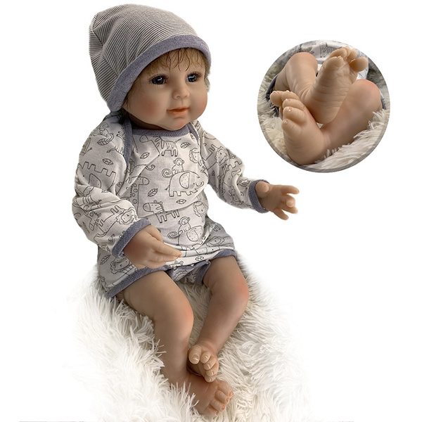 20inch Realistic Lifelike Baby Dolls Soft Real Touch Newborn Baby Girl ...