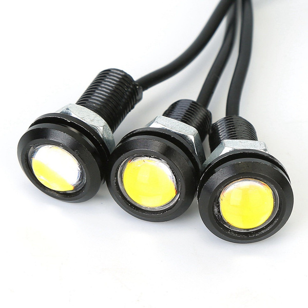 3-Pieces: Amber Eagle Eye LED Light | Wish