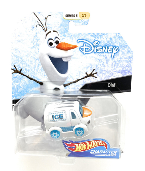 Hot Wheels Character Car Frozen- Olaf 3/6 Car from Pixar Series 5 Set ...