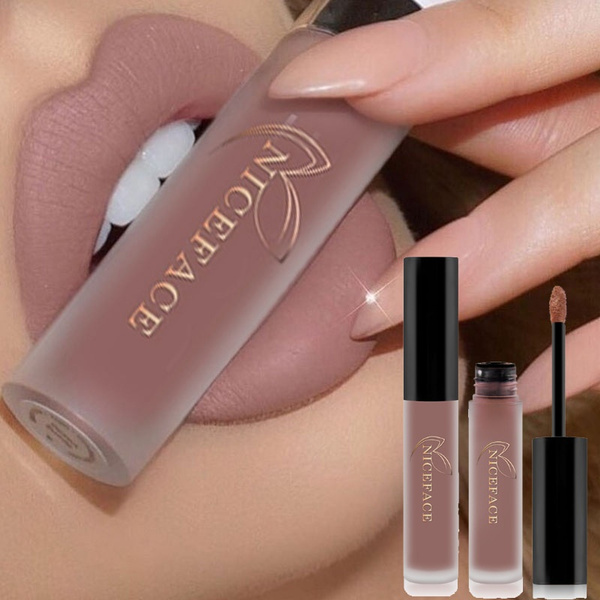 26 Colors Nude Matte Liquid Lipstick Mate Waterproof Long Lasting ...