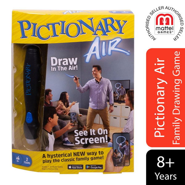 Mattel Games Pictionary Air Interacting Drawing Game for Ages 8+ | Wish