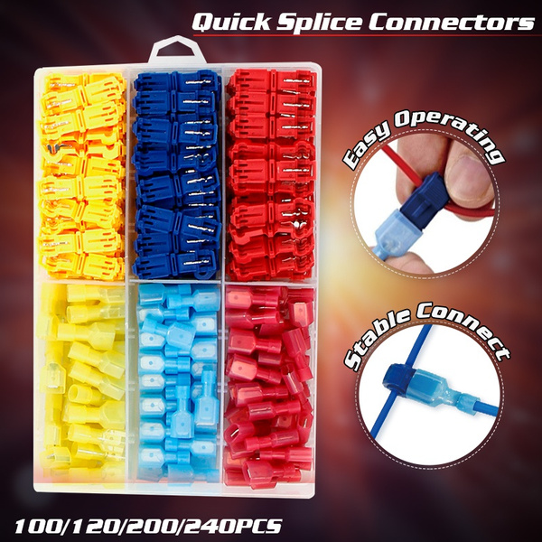 Scotch Lock Quick Splice Connector Wire Connectors Fully Insulated Male ...