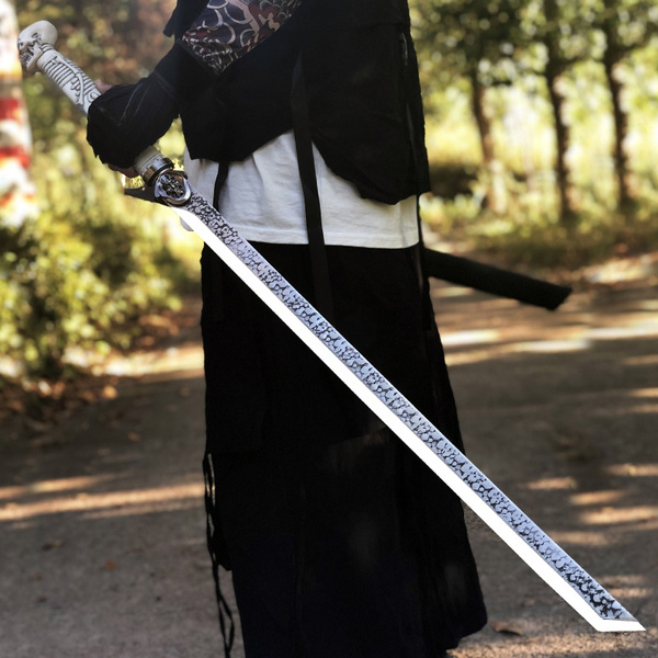 Ghost head katana, full Tang, super domineering, sharp knife, hand ...