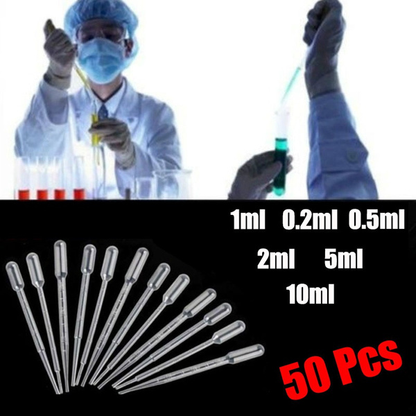 50Pcs/30Pcs/10pcss Laboratory Tools Pipettes Plastic Disposable ...