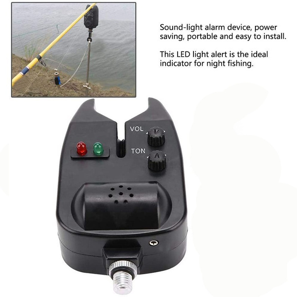 High Sensitivity Led Fish Bite Electronic Alarm Bell Throwing Rod ...