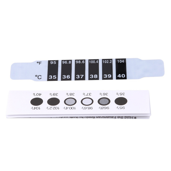 Baby Child Forehead Temperature Test Paper Stickers Head Stickers ...