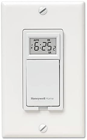 Honeywell RPLS730B1000/U RPLS730B1000 7-Day Programmable Light Switch ...