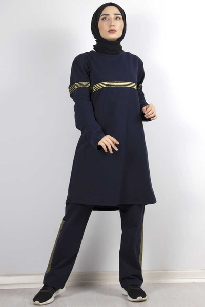 Track Suit Double Sport Women Muslim Clothing 2021 Muslim Sets Winter ...