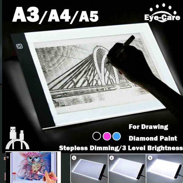 2022New Ultra-Thin Portable LED Light Box Tracing Drawing Light Pad ...