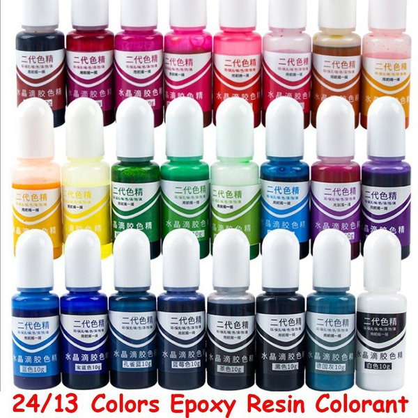 24/13 Colors High Concentrated Liquid Silicone Resin Pigment Dye for ...