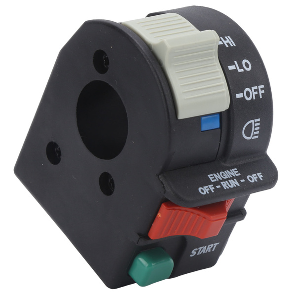 Start Light Run Stop Switch Handle Bar HI/Lo Off Control 4011387 Fit ...