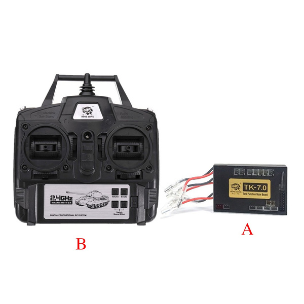 Model Toy Accessories 7.0 Version RC Tank Main Board Receiver + 2.4GHz ...