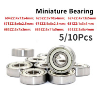5/10PCS 693ZZ 681ZZ 623ZZ 624ZZ 604ZZ 685ZZ 683ZZ 675ZZ 673ZZ Miniature ...