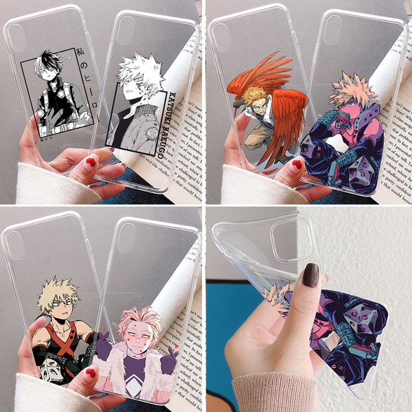 Anime My Hero Academia Phone Case for iPhone 12 Cover iPhone 11 Pro Max ...