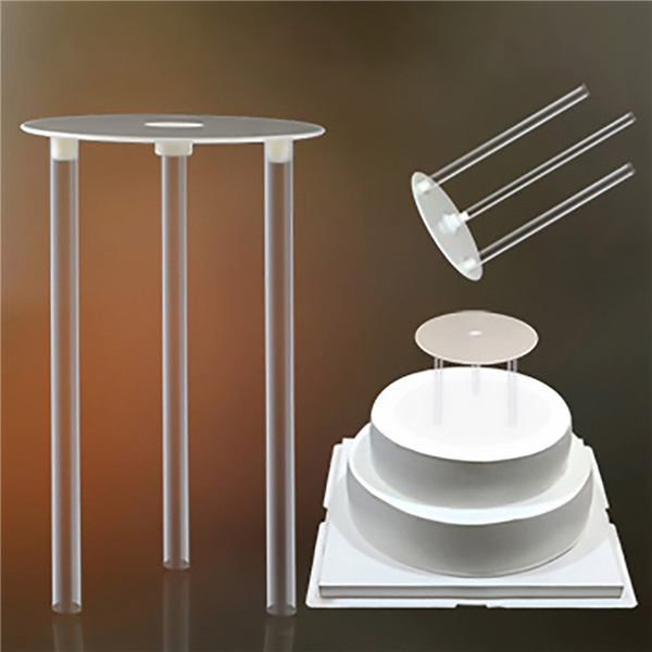 Multi-layer Cake Support Cake Stands Round Dessert Support Spacer ...