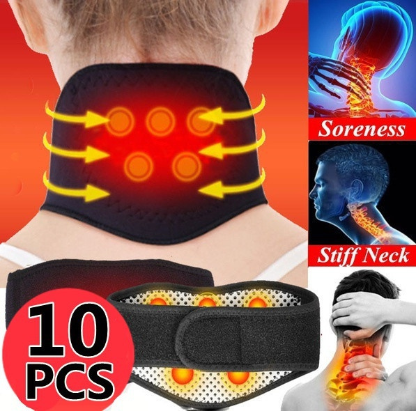 Magnetic Therapy Neck Belt Neck Pain Relief Neck Massager Cervical ...