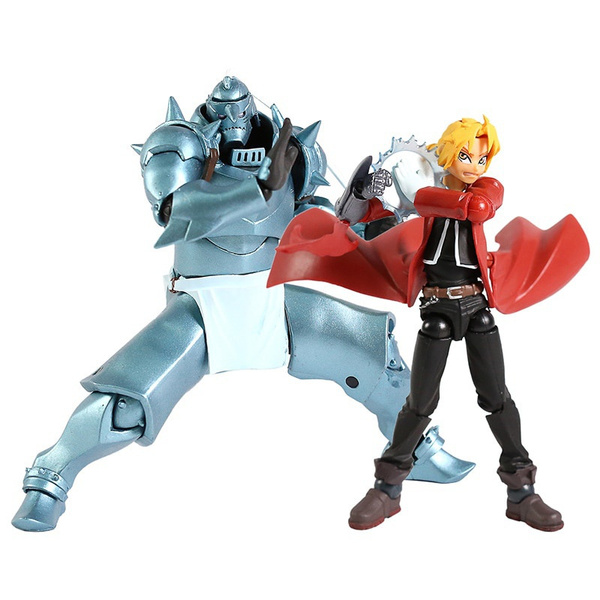 New 2021 116 Edward Elric Figure Fullmetal Alchemist Figure Revoltech ...