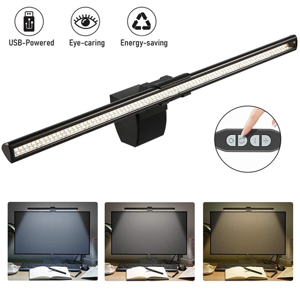 40cm USB LED Desk Lamps Dimmable Monitor Laptop Screen Light Bar LED ...