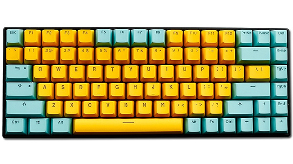 Wkl84 Mechanical Keyboard Keycaps 84 Keycap PBT Transparent Frosted ...