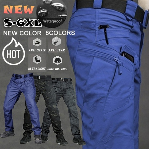 XS-6XL Men's Camouflage Pants Wear-resistant Waterproof Overalls ...