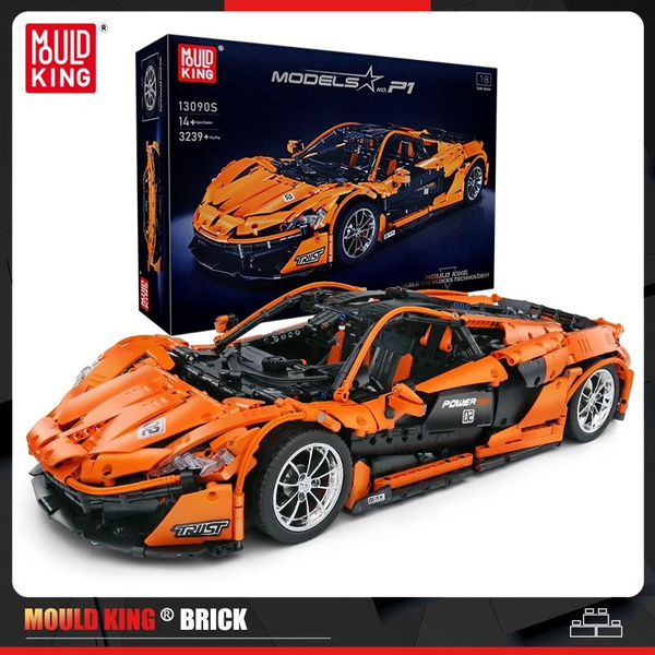 Mould King Speed P1 hypercar Building Blocks Kit 1:8 Racing Car Model ...