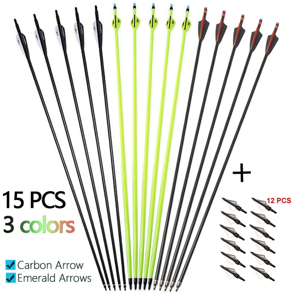 Shoot an arrow High Quality Carbon 30\ Archery Carbon Target Arrows ...