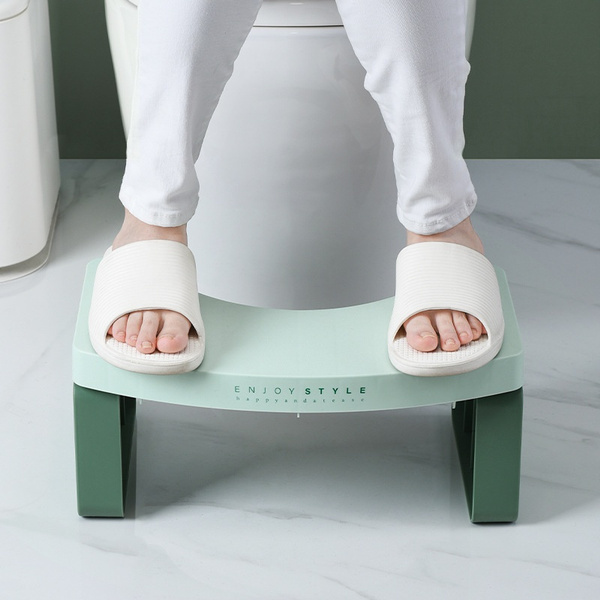 Folding Squatty Potty Non-Slip Squatting Toilet Stool ， Relieve Muscle ...