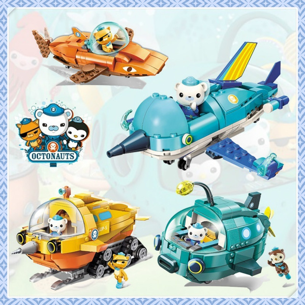 2021 Octonauts Building Block Poulod Gup Submarine Boat Octopod with ...