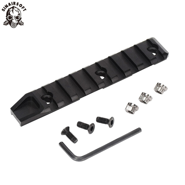 Sinairsoft 9 Slots Keymod & M-Lok Picatinny Rail Handguard Rail Mount ...