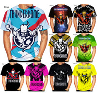Thunderdome Logo Short Sleeved T-Shirt Plus Size Men's Casual Top | Wish