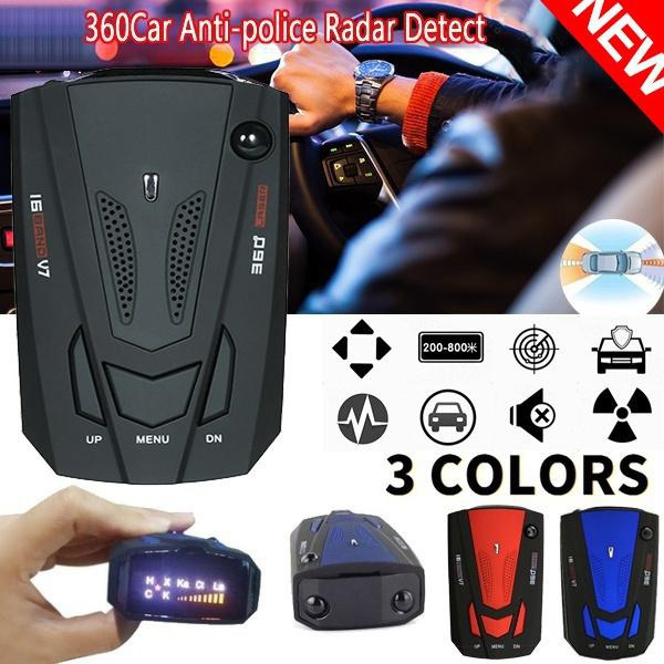 2021 New Hot Upgrade Car Radar Detector V7 Cobra 16 Band 360 Car Anti ...