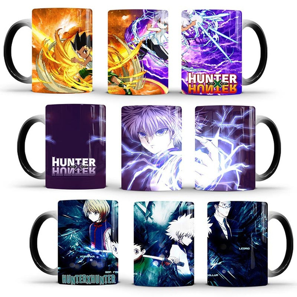 Hunter X Hunter Coffee Mug Heat Temperature Sensitive Magic Mug 350ml ...
