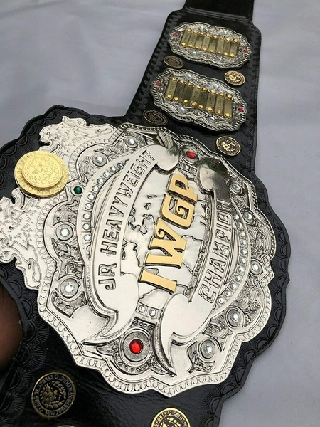 Iwgp Jr Heavyweight Wrestling Championship Belt Replica, 3 Layers Belt, 2mm brass | Wish