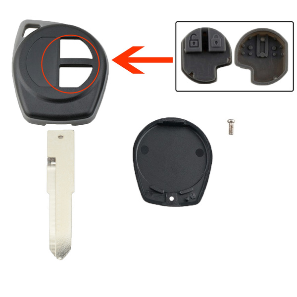 2 Button Key Shell Fob Case No Standard For Suzuki Grand Vitara Swift ...
