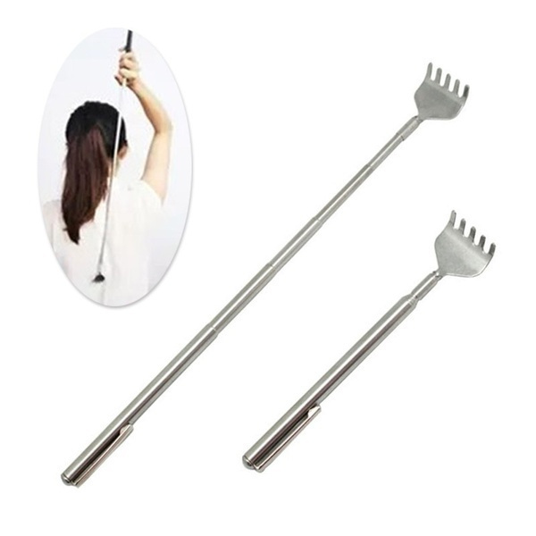 Metal Stainless Steel Retractable Back Scratcher Telescopic scratcher ...