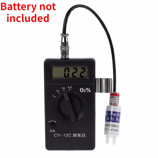 Professional Portable O2 Oxygen Concentration Content Tester Meter High ...
