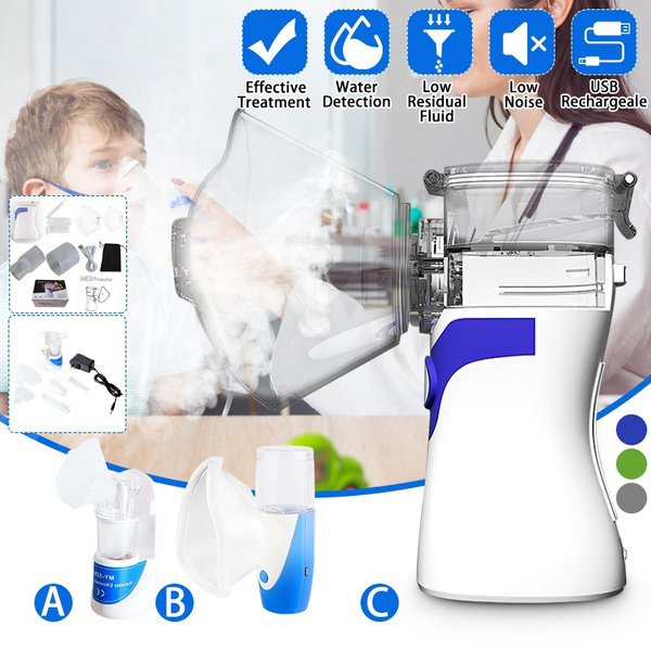 3 Types Child Adult Compression Atomizer Household Phlegm And Cough ...