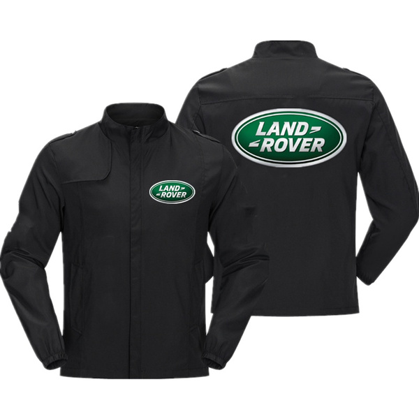 2021 Mens Fashion Land Rover Motorcycle Flight Jacket Pilot Coat Men ...