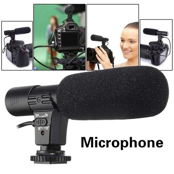 MIC-01 SLR Universal Camera Microphone Photography Video Camera Stereo ...