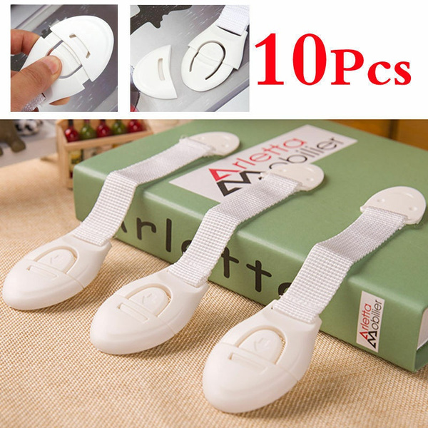 10PCS Child safety lock cabinet door drawer refrigerator lock child ...
