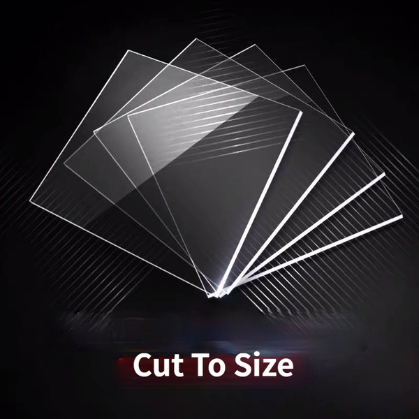 Clear Acrylic Perspex Board Plastic Sheet Transparent Panel DIY ...