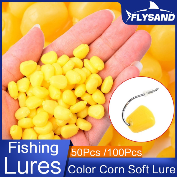 NEW Colored Carp Fishing Flavour Grass Carp Bait Corn Soft Pellet Lure ...
