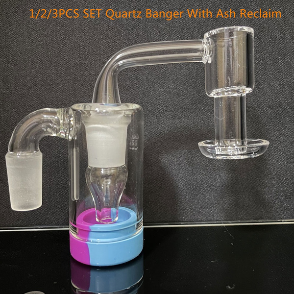14mm Quartz Banger with Ash Reclaim | Wish