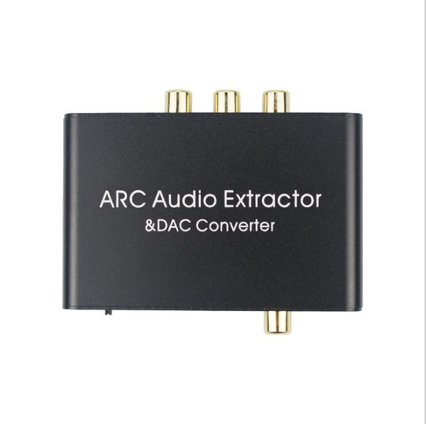 HDMI ARC Audio Extractor DAC Adapter Fiber Coaxial 3.5mm Headphone ...