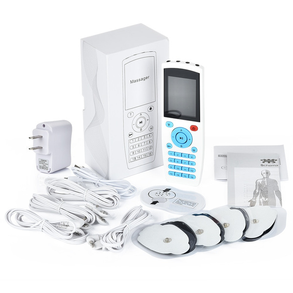 Rechargeable 16 Modes Dual Output Health Care Body Massager Digital ...