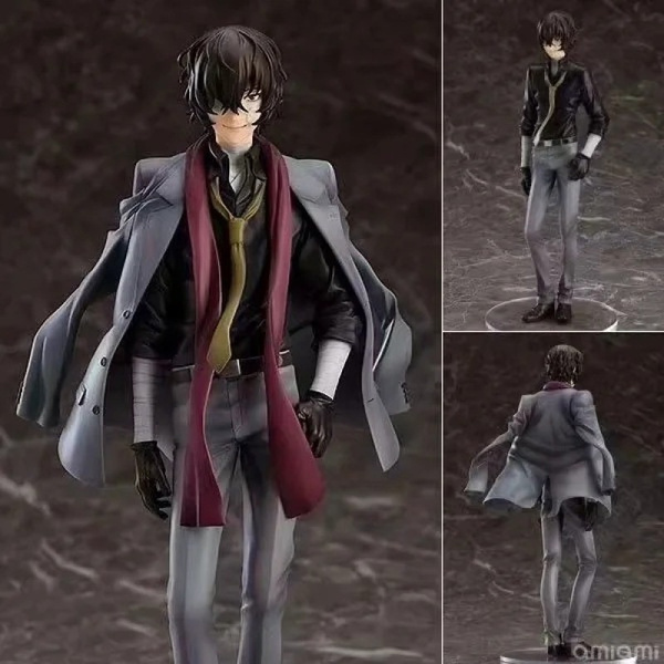 23cm Anime Bungo Stray Dogs Dazai Osamu 1/8 PVC Figure Anime Figure ...