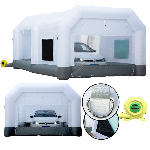 GORILLASPRO Inflatable Paint Booth 21X13X9Ft，Inflatable Spray Booth ...