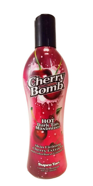 Supre CHERRY BOMB Red Hot Dark Accelerator Tanning Lotion - 8 Oz. | Wish