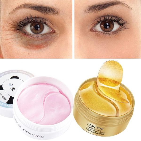 30 Pairs Gold Collagen Eye Patches Face Anti Wrinkle Gel Sleep Mask Eye ...