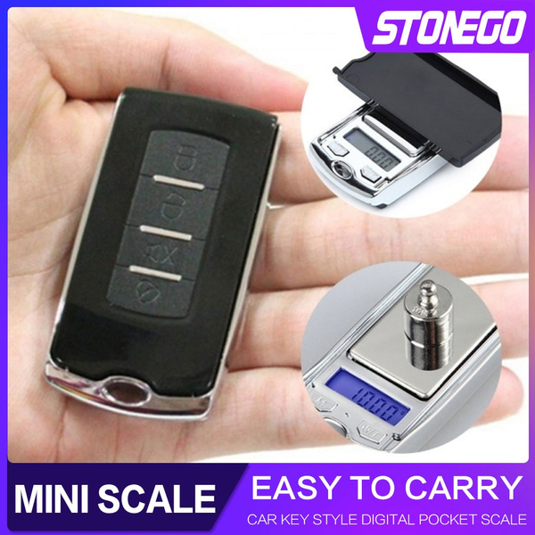 Car Key Mini Jewelry Scale Pocket Electronic Scale Mini Ultra Small ...